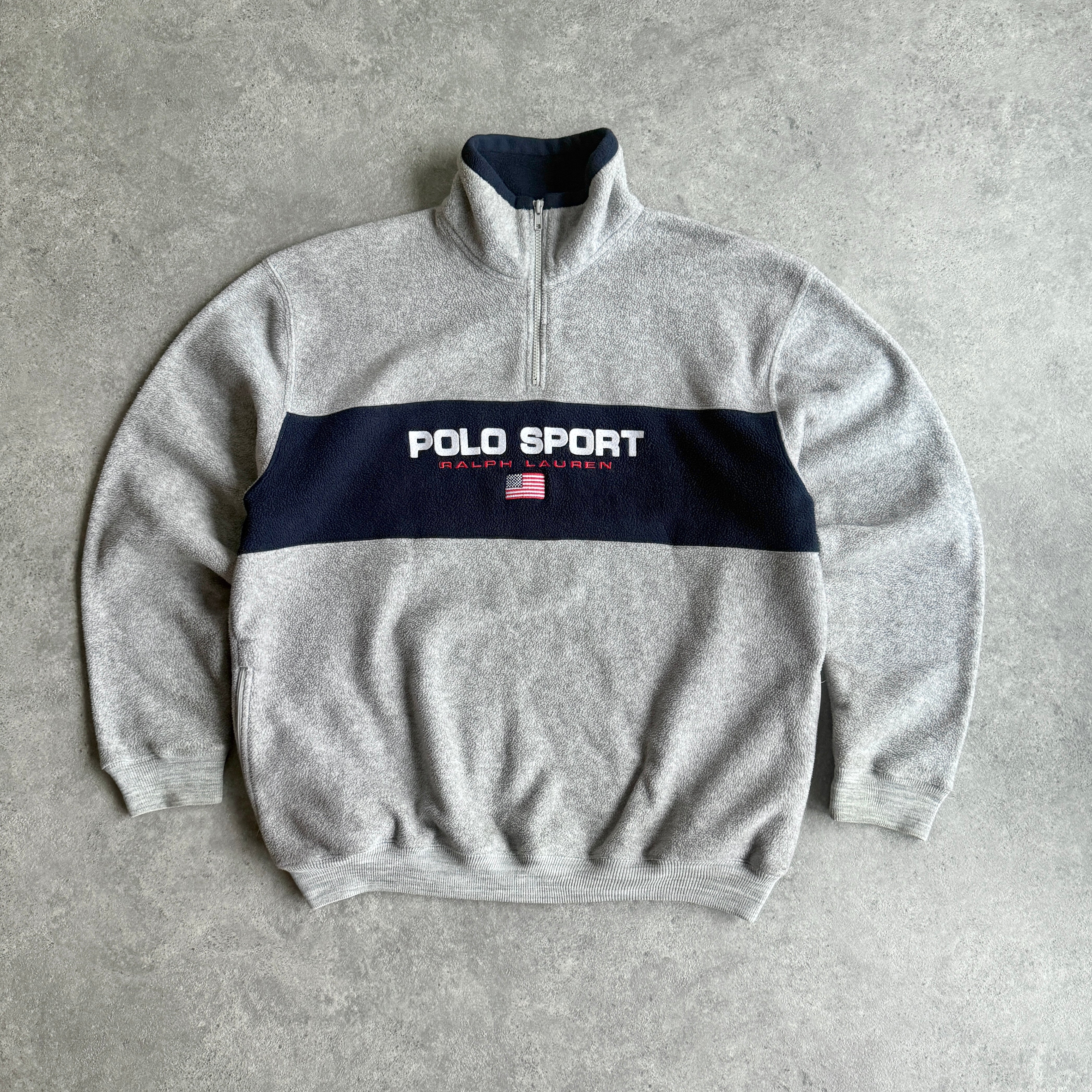 Polo Sport Ralph Lauren 1990s 1/4 zip Polartec fleece jacket (L ...