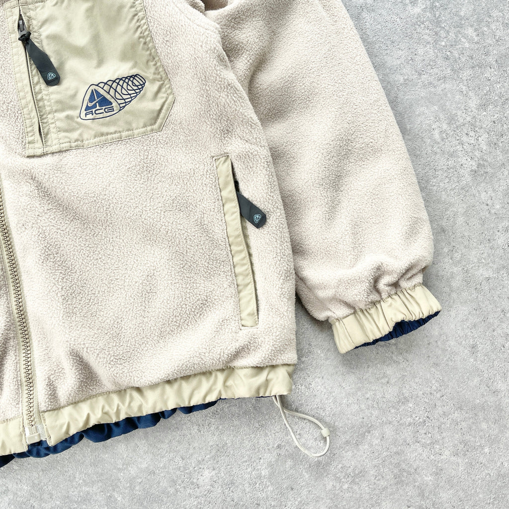 Nike ACG RARE 2000s reversible heavyweight Storm Clad fleece jacket (L ...