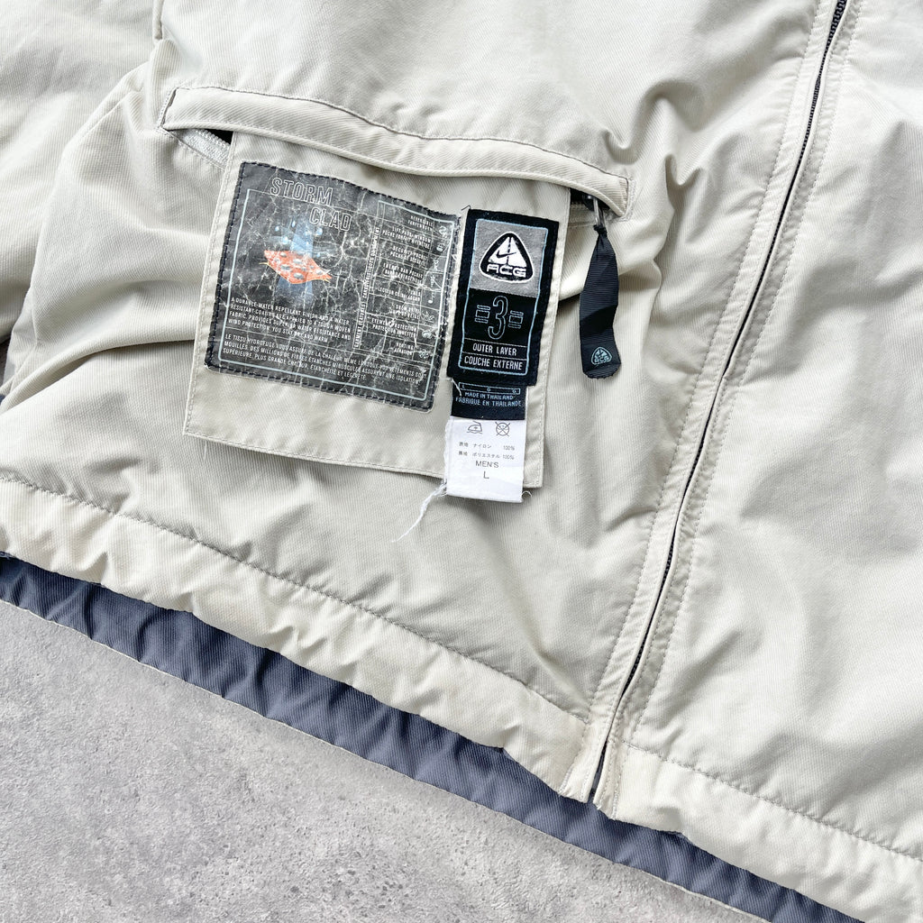 Nike ACG RARE 2000s reversible heavyweight Storm Clad fleece jacket (L ...