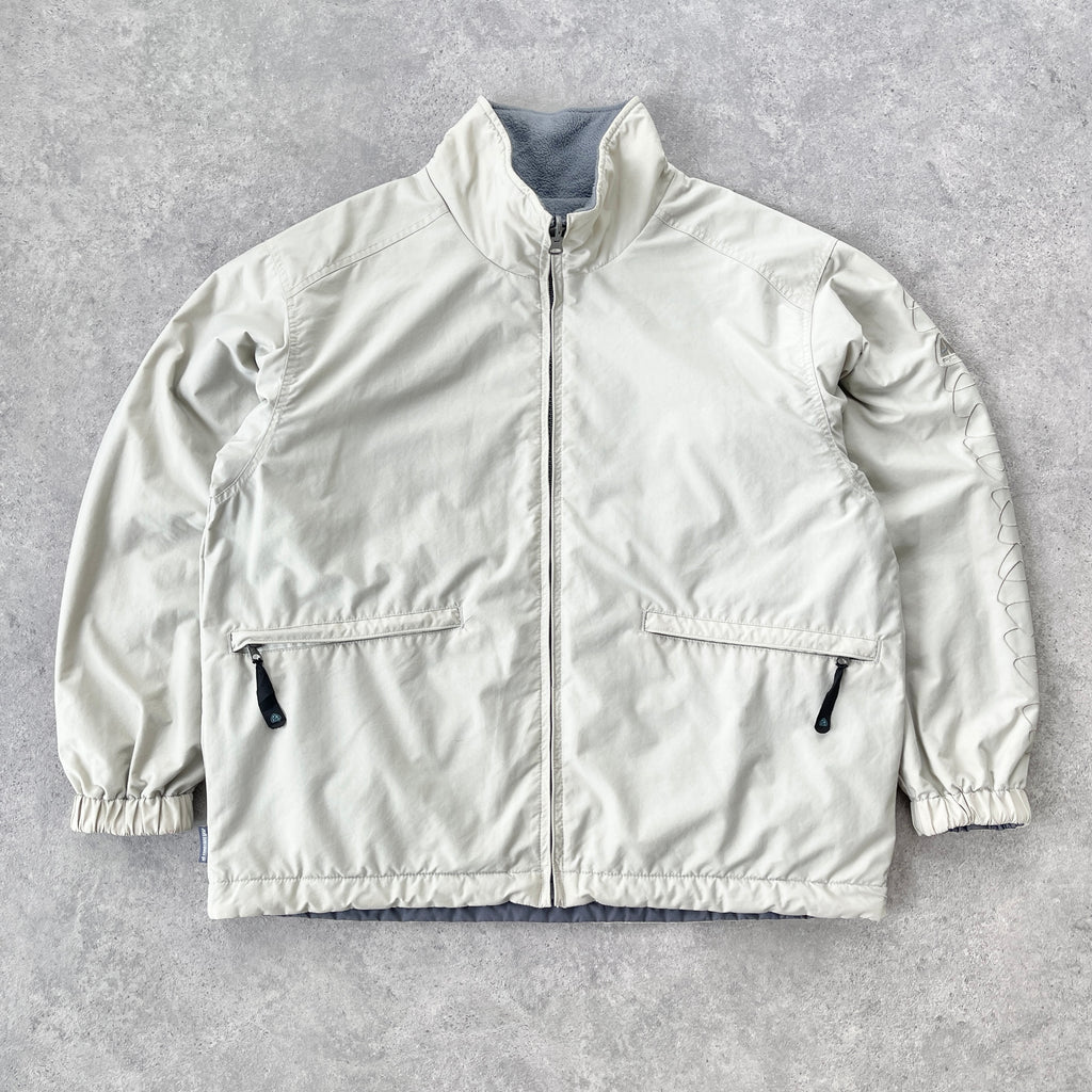 Nike ACG RARE 2000s reversible heavyweight Storm Clad fleece jacket (L ...